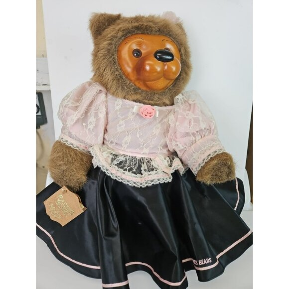 Toys | Robert Raikes Signed Bear 1986 Vintage 21 Kitty Teddy Bear 5458 ...
